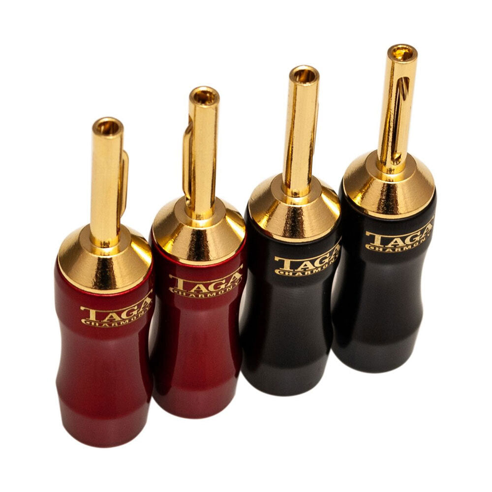 TAGA Harmony Premium Copper Banana Plugs (4 pack) - JB Hi-Fi
