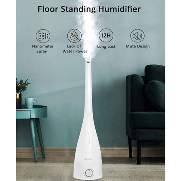 Sansai 3.3L Ultrasonic Humidifier (White) - JB Hi-Fi