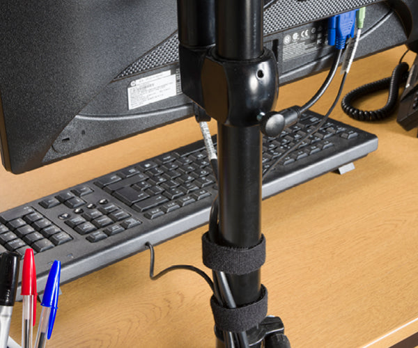 D-Line Cable Tidy Band Reusable Hook & Loop Tape (Black) - JB Hi-Fi