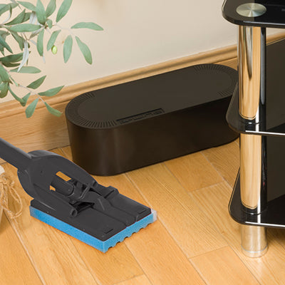 D-Line Cable Tidy Unit Cable Management Box - Large (Black) - JB Hi-Fi