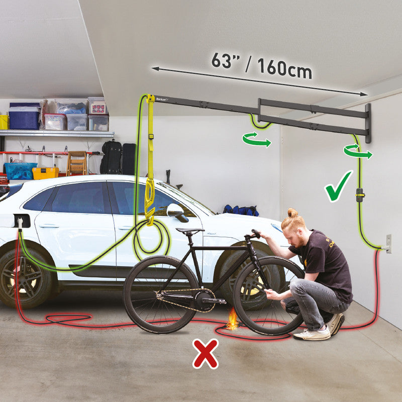 Barkan EV160WM 160cm Elegant Protective EV Charging Cable Wall Arm - JB ...