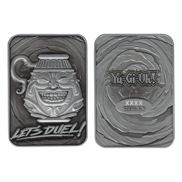 Yu-Gi-Oh! Limited Edition Pot of Greed Metal Card - JB Hi-Fi