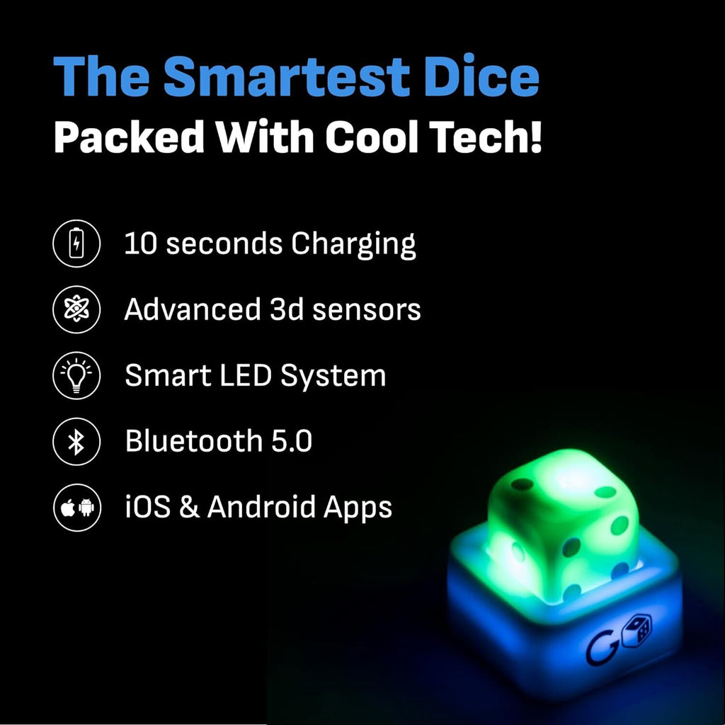 GoDice Electronic Dice (Full Pack) - JB Hi-Fi