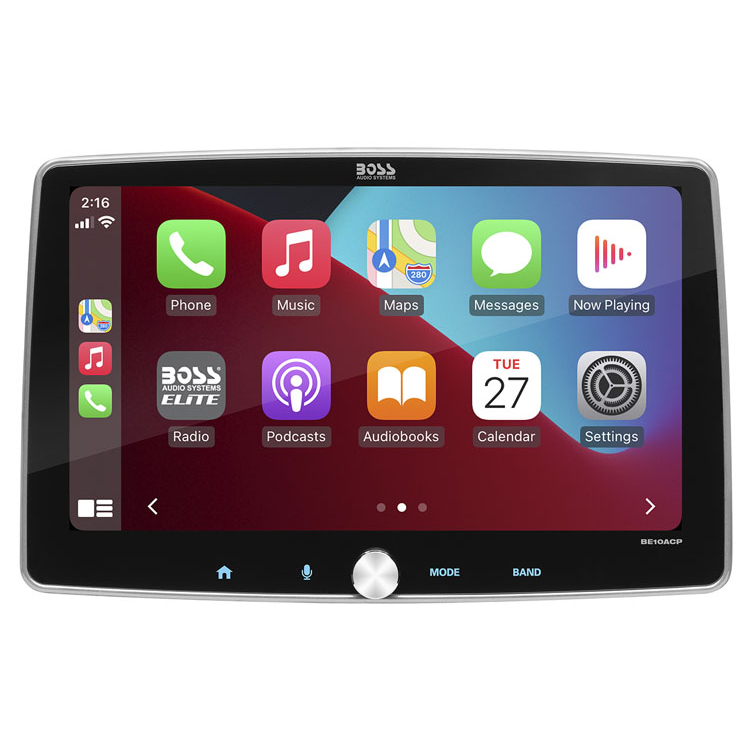 Boss Audio BE10ACP 10" Single DIN Apple CarPlay and Android Auto - JB Hi-Fi