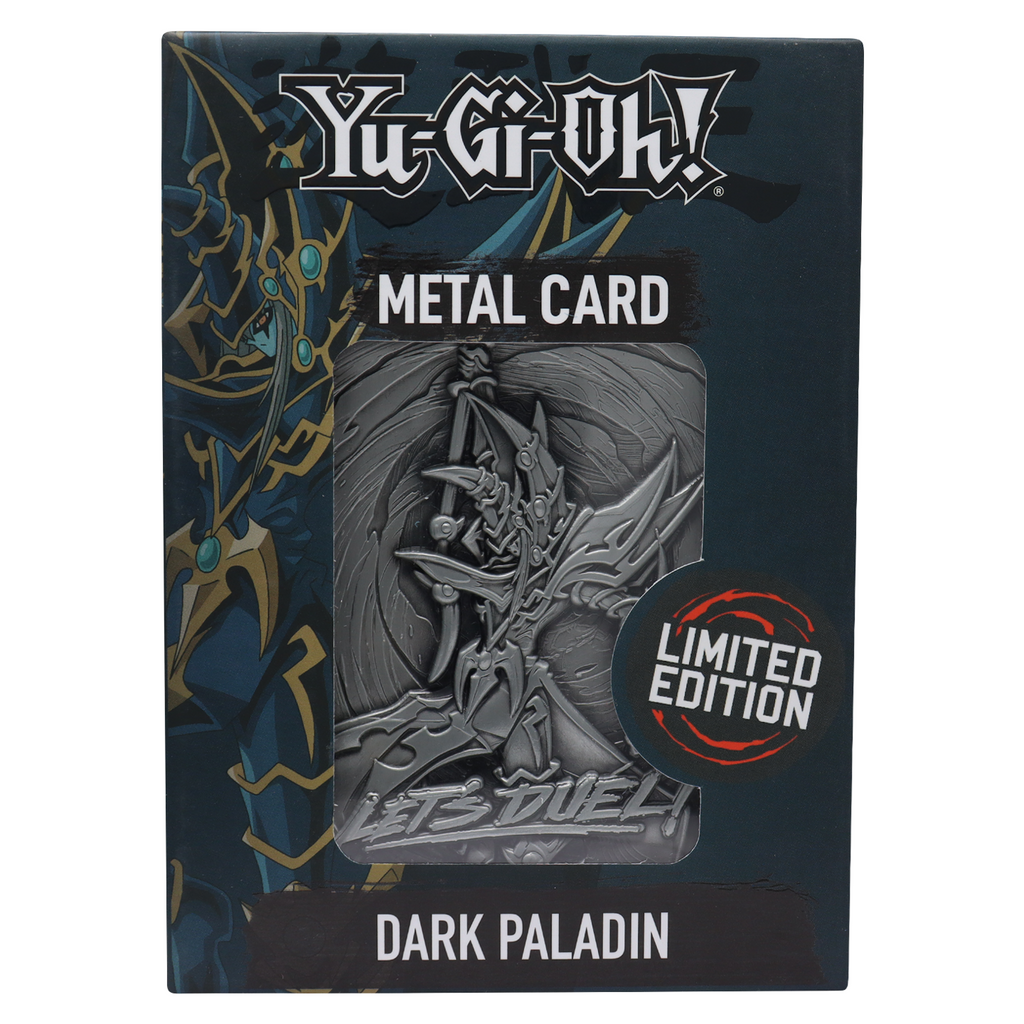Yu-Gi-Oh! Limited Edition Dark Paladin Metal Card - JB Hi-Fi