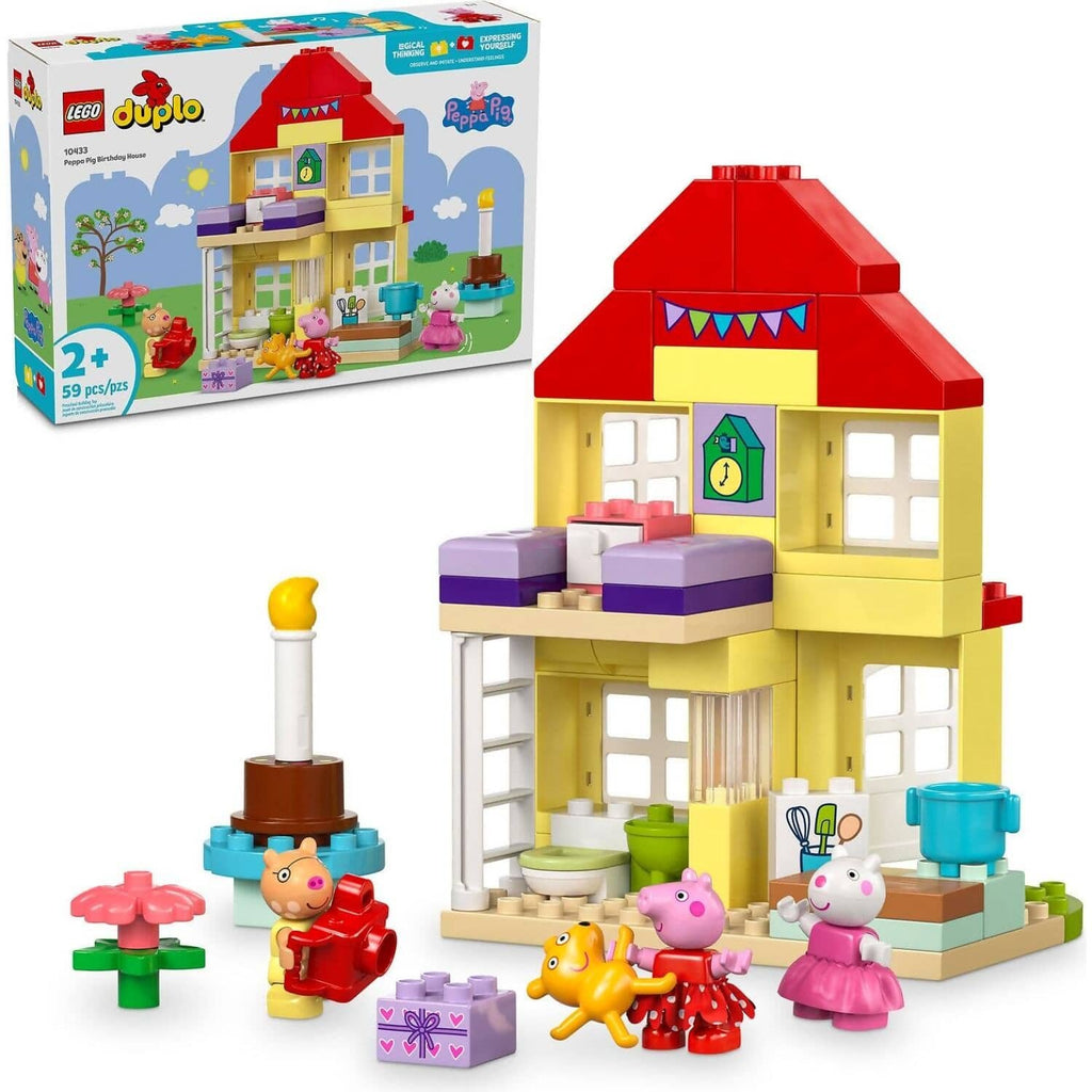 LEGO 10433 Peppa Pig Birthday House - Duplo - JB Hi-Fi