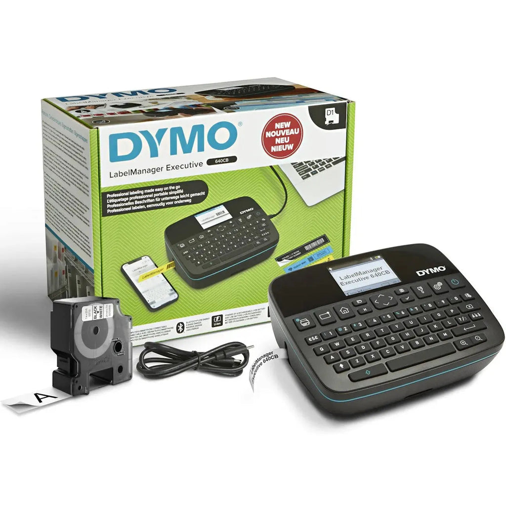 Dymo LabelManager 640CB Label Maker Printer Bluetooth USB-C Portable ...