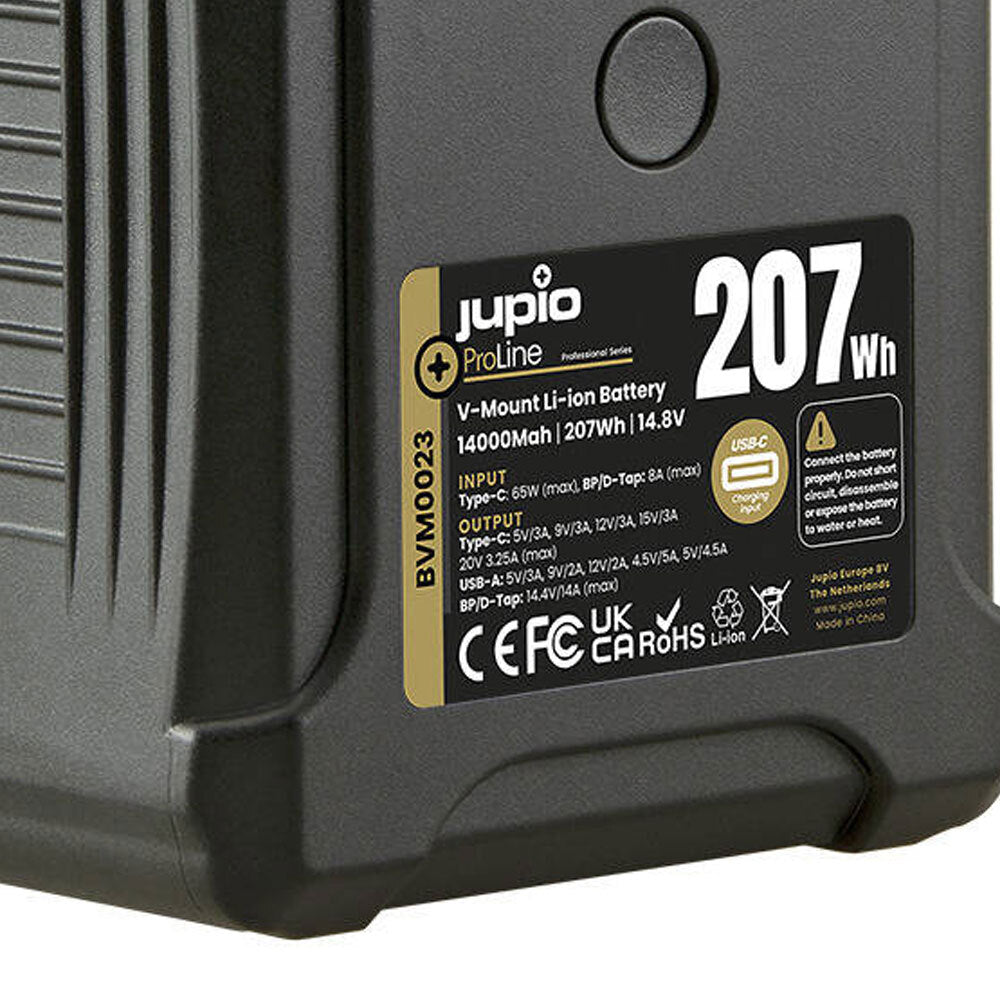 Jupio ProLine 207W/14000mAh Extreme V-Mount Li-Ion Battery For Camera ...