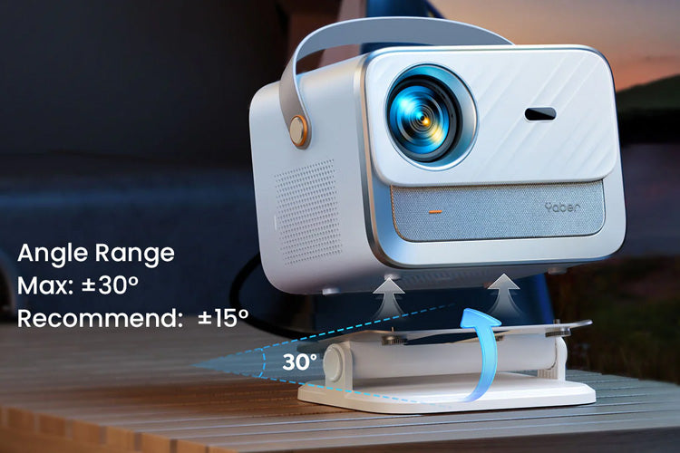 Yaber V12 Native 1080P 700 ANSI Lumens Netflix Certified Projector - JB ...