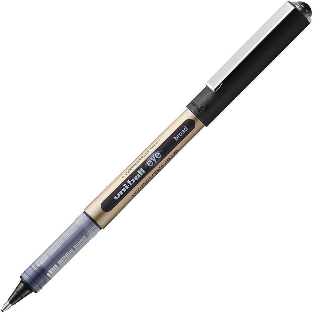 Uni-Ball Ub150-10 Eye Liquid Ink Rollerball Pen Broad 1.0mm (Black ...