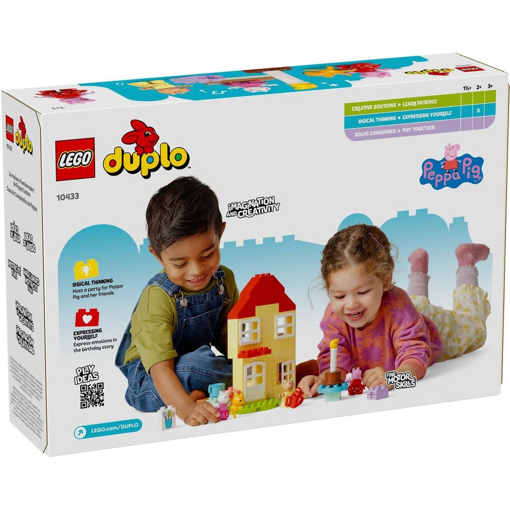 LEGO 10433 Peppa Pig Birthday House - Duplo - JB Hi-Fi