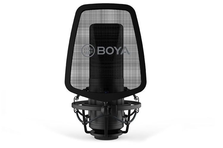 Boya BY-M1000 Pro Large Diaphragm Condenser Studio Microphone Podcast ...