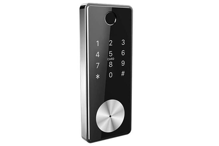Auslock T11B Deadbolt Series Smart Fingerprint Door Lock - Silver - JB ...