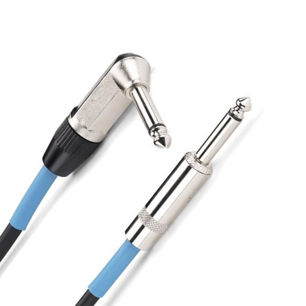 Tourtek Male Instrument Cable Jack Connector Cord 7.6m (Black) - JB Hi-Fi