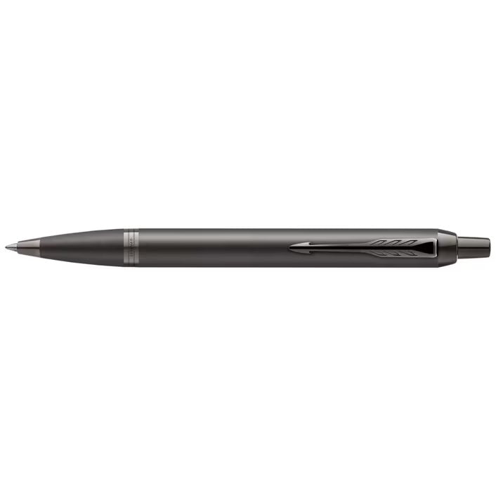 Parker IM Ballpoint Pen Retractable Medium (Matte Gun Metal Grey ...