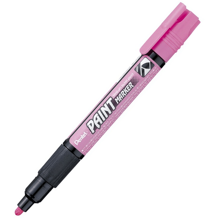 Pentel MMP20 Box 12 Paint Marker Medium Bullet Point (Pink) - JB Hi-Fi