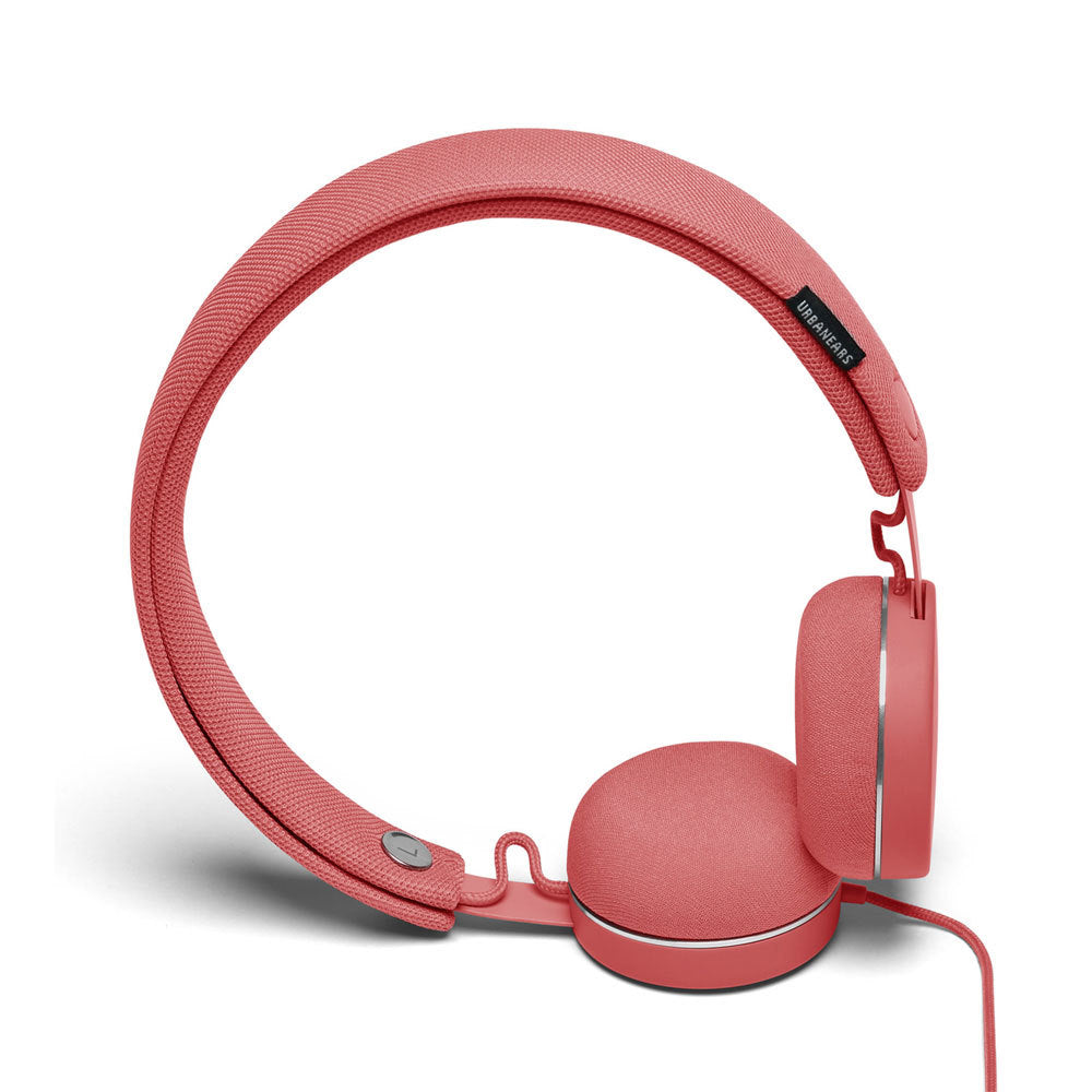 Urbanears Humlan On-Ear Headphones with Mic & Remote (Coral) - JB Hi-Fi