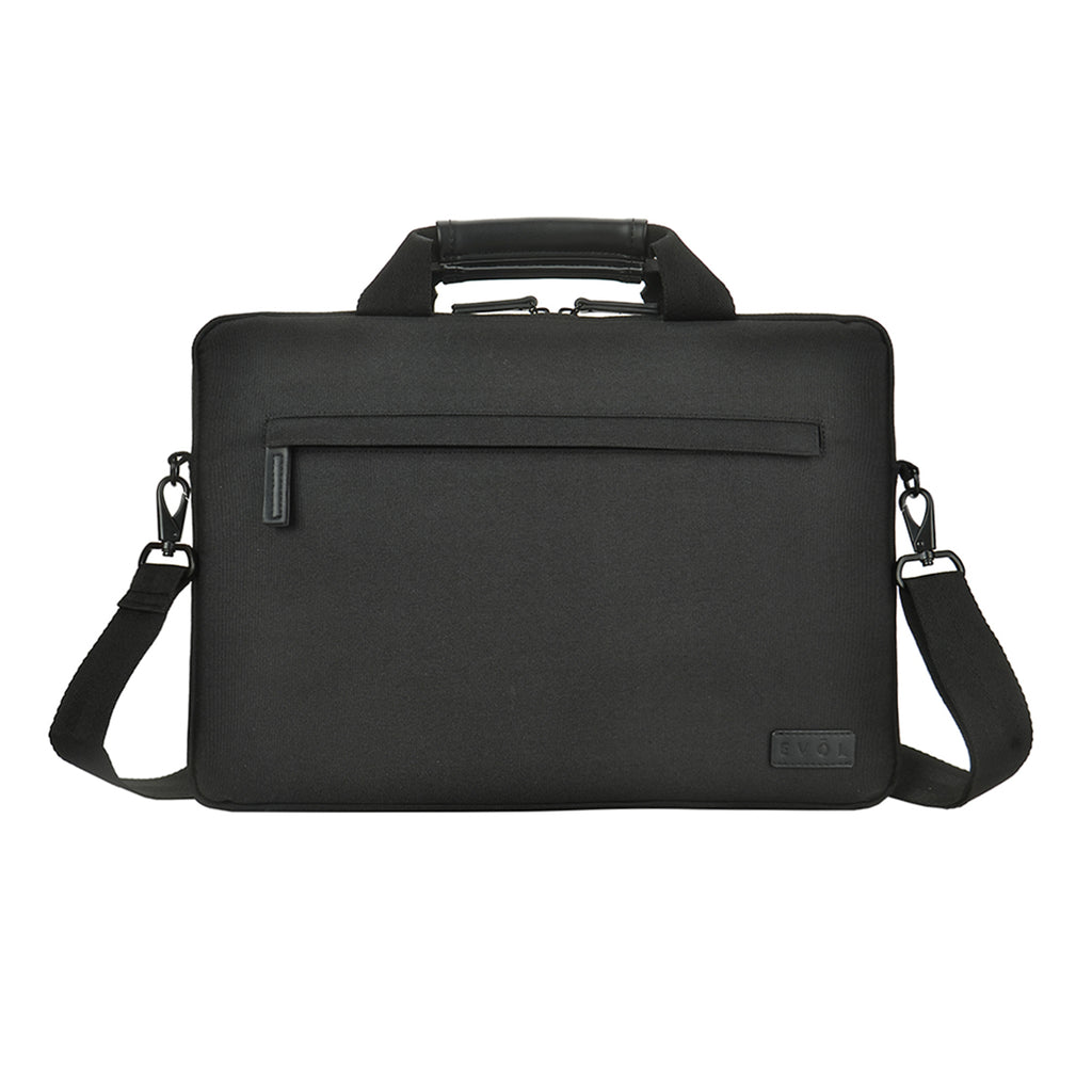 Generation Earth 13.3" Slim Laptop Briefcase (Black) - JB Hi-Fi
