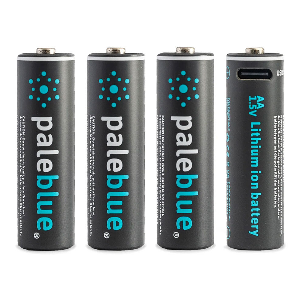 Paleblue 4 Pieces Fast Charging Aa Usb C Rechargeable Batteries Jb Hi Fi
