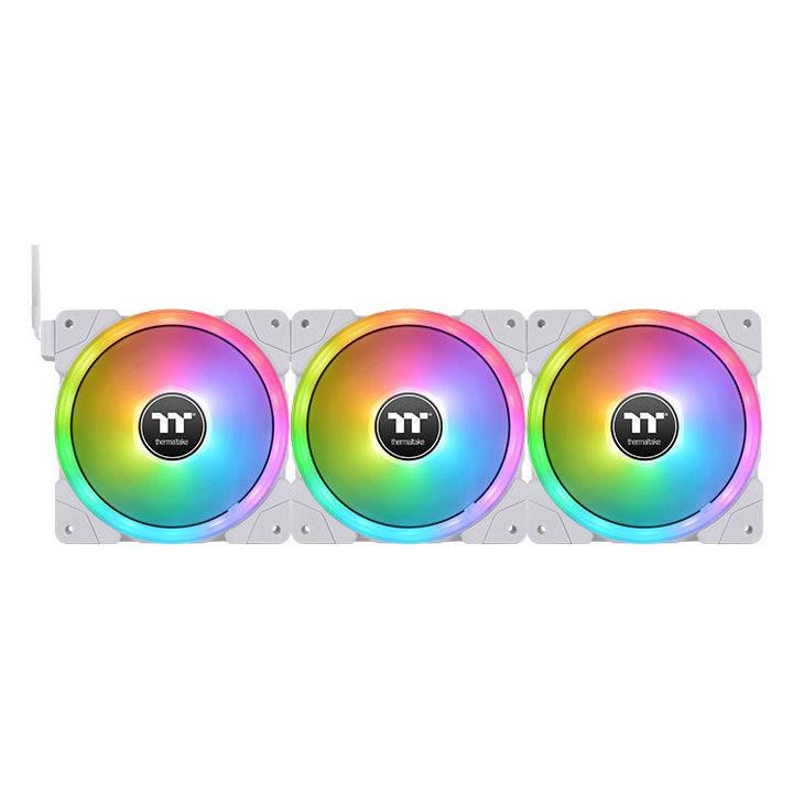 Thermaltake CL-F162-PL14SW-A 3 Pack SWAFAN EX14 140mm RGB PWM Magnetic ...