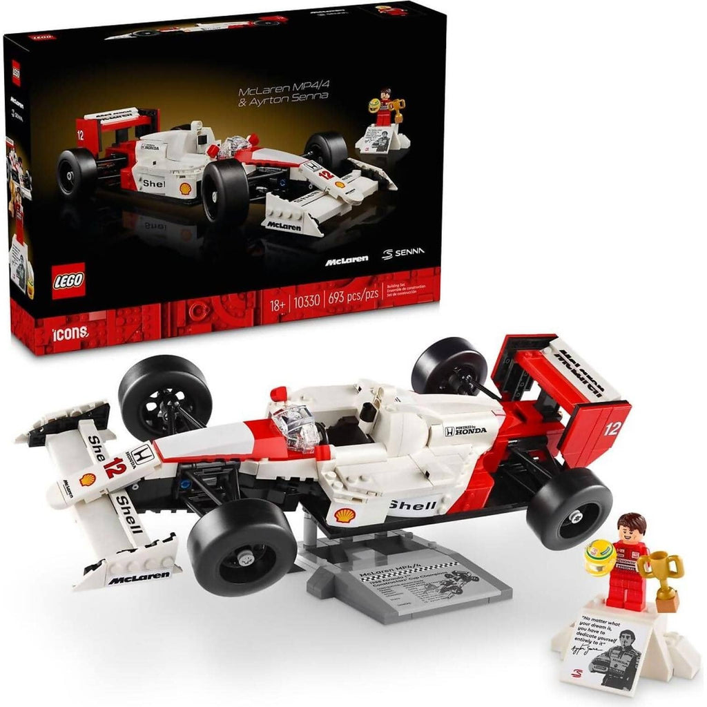 LEGO 10330 McLaren MP4/4 & Ayrton Senna - Icons - JB Hi-Fi
