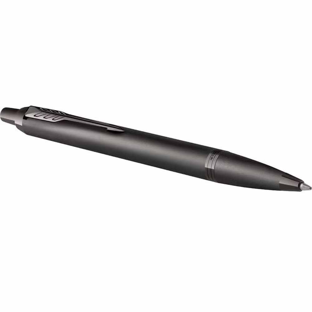 Parker IM Ballpoint Pen Retractable Medium (Matte Gun Metal Grey ...