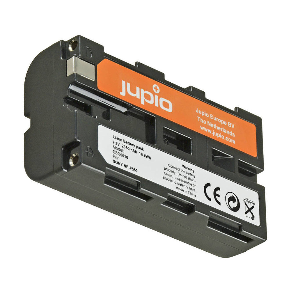 Jupio Li-Ion 7.2V 1950mAh Rechargeable Battery For Sony NP-F330/F550 ...
