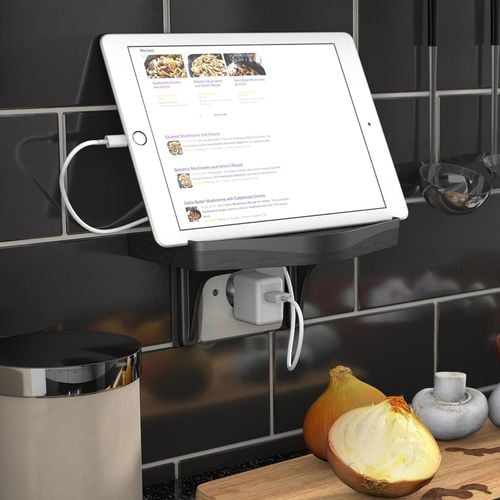 D-Line Cable Tidy Cable Management Shelf (Black) - JB Hi-Fi