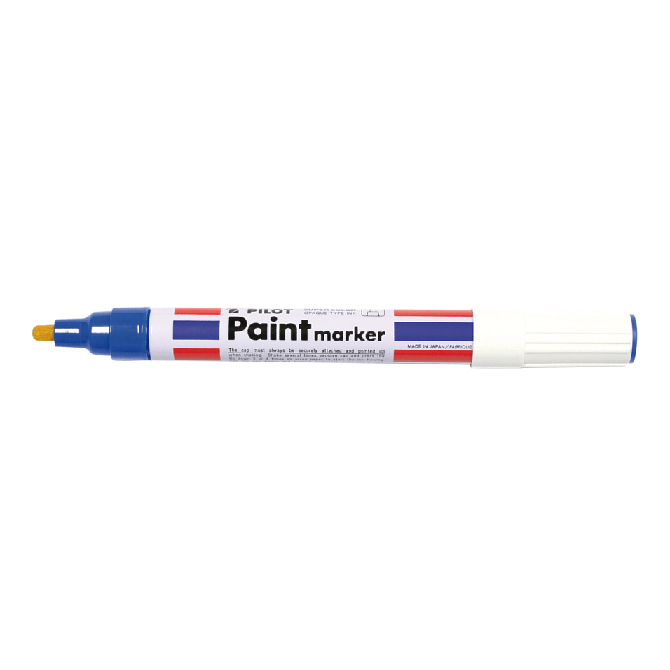 Pilot Box 12 Super Colour Paint Marker 4.5mm (Blue) - JB Hi-Fi