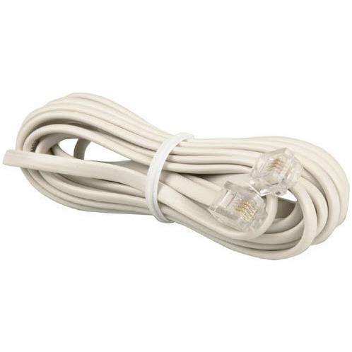 Jackson Modular Telephone Extension Lead 3m (White) - JB Hi-Fi
