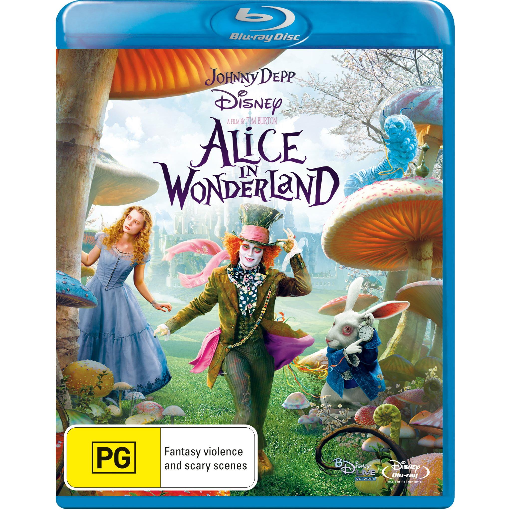 Alice In Wonderland Dvd Cover