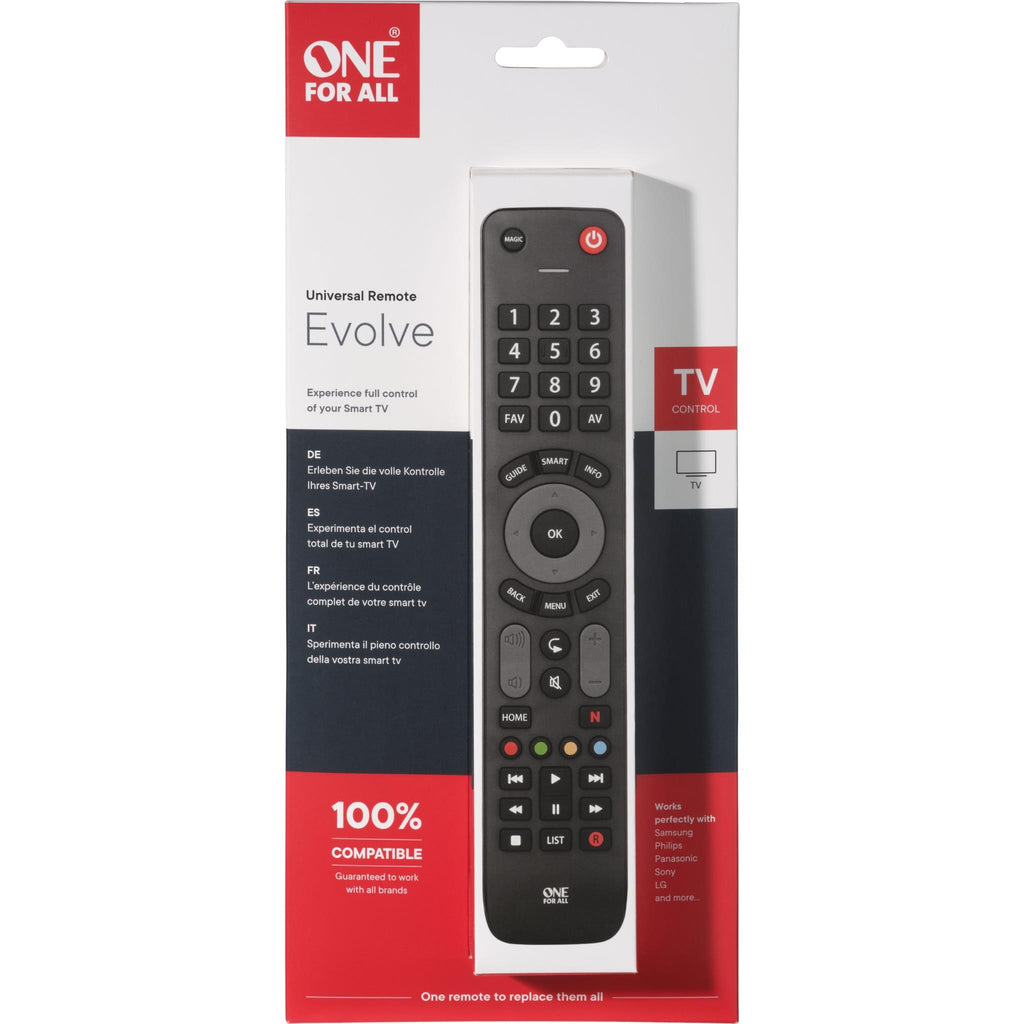 One For All Evolve TV Universal TV Remote - JB Hi-Fi