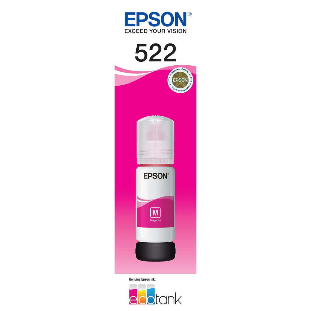 Epson T522 EcoTank Ink Bottle (Magenta) - JB Hi-Fi