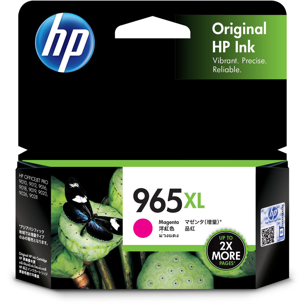 HP 965XL High Yield Original Ink Cartridge (Magenta) - JB Hi-Fi