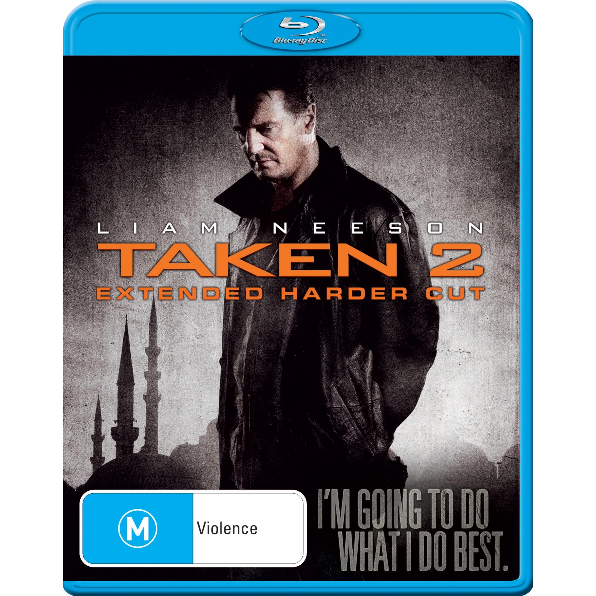 Taken 2 Blu Ray Cover
