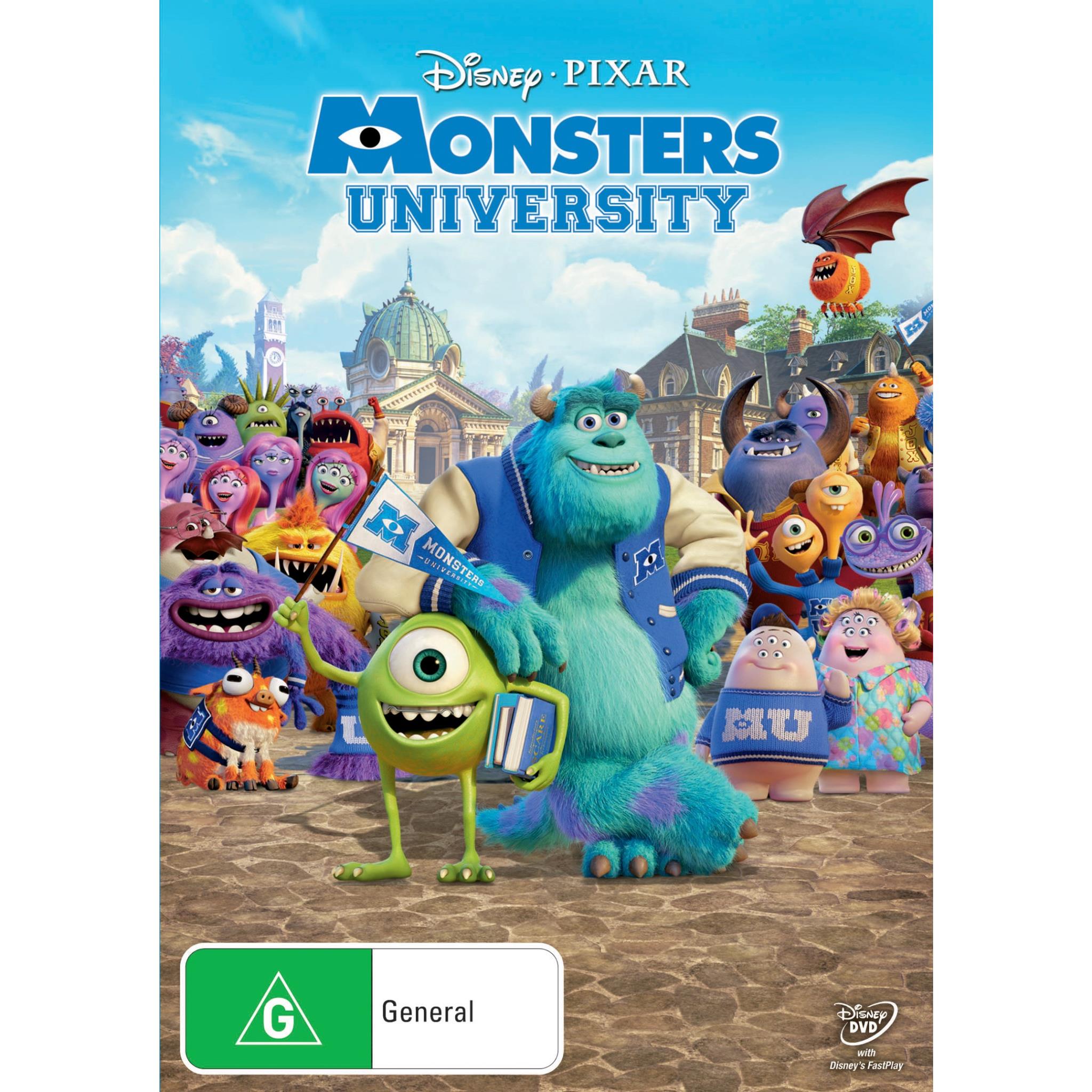 Monsters University Dvd Front Cover