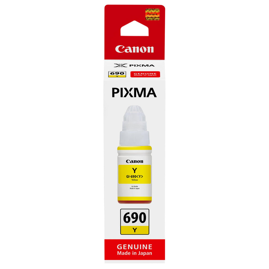 Canon GI690Y Yellow Ink Bottle - JB Hi-Fi