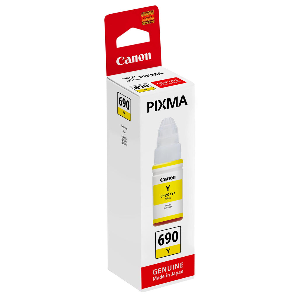 Canon GI690Y Yellow Ink Bottle - JB Hi-Fi