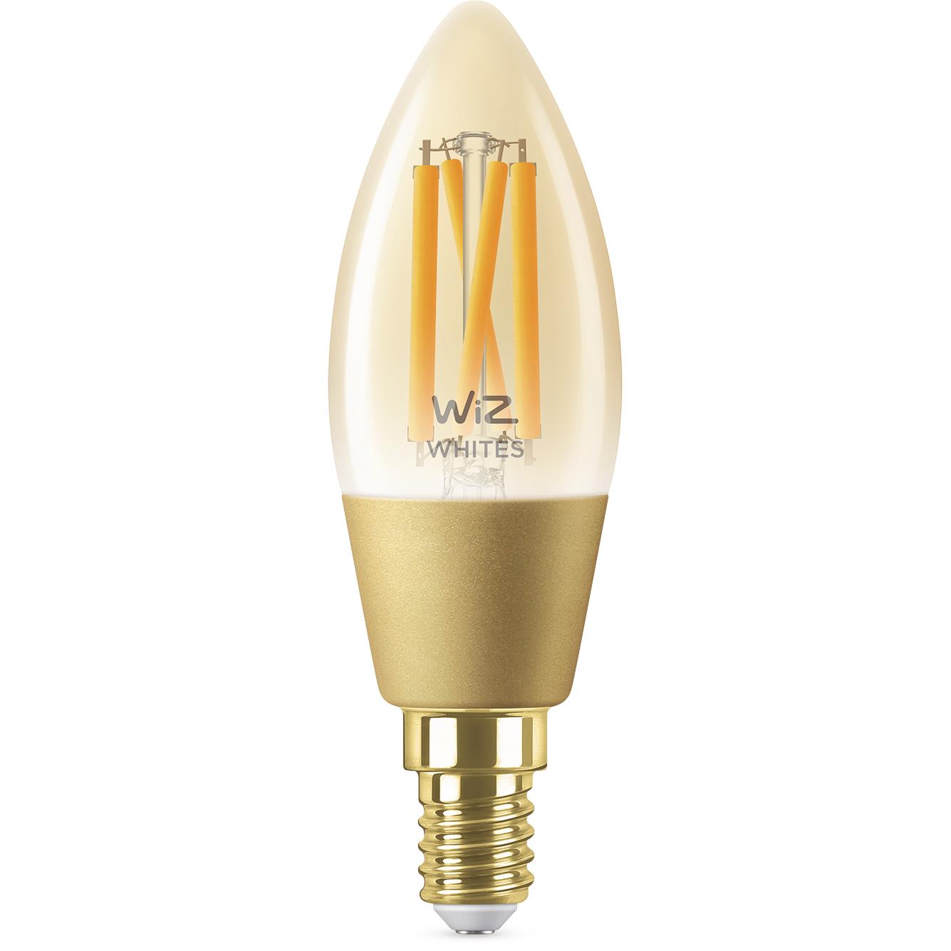 WiZ Filament C35 E14 Smart Candle Bulb - JB Hi-Fi