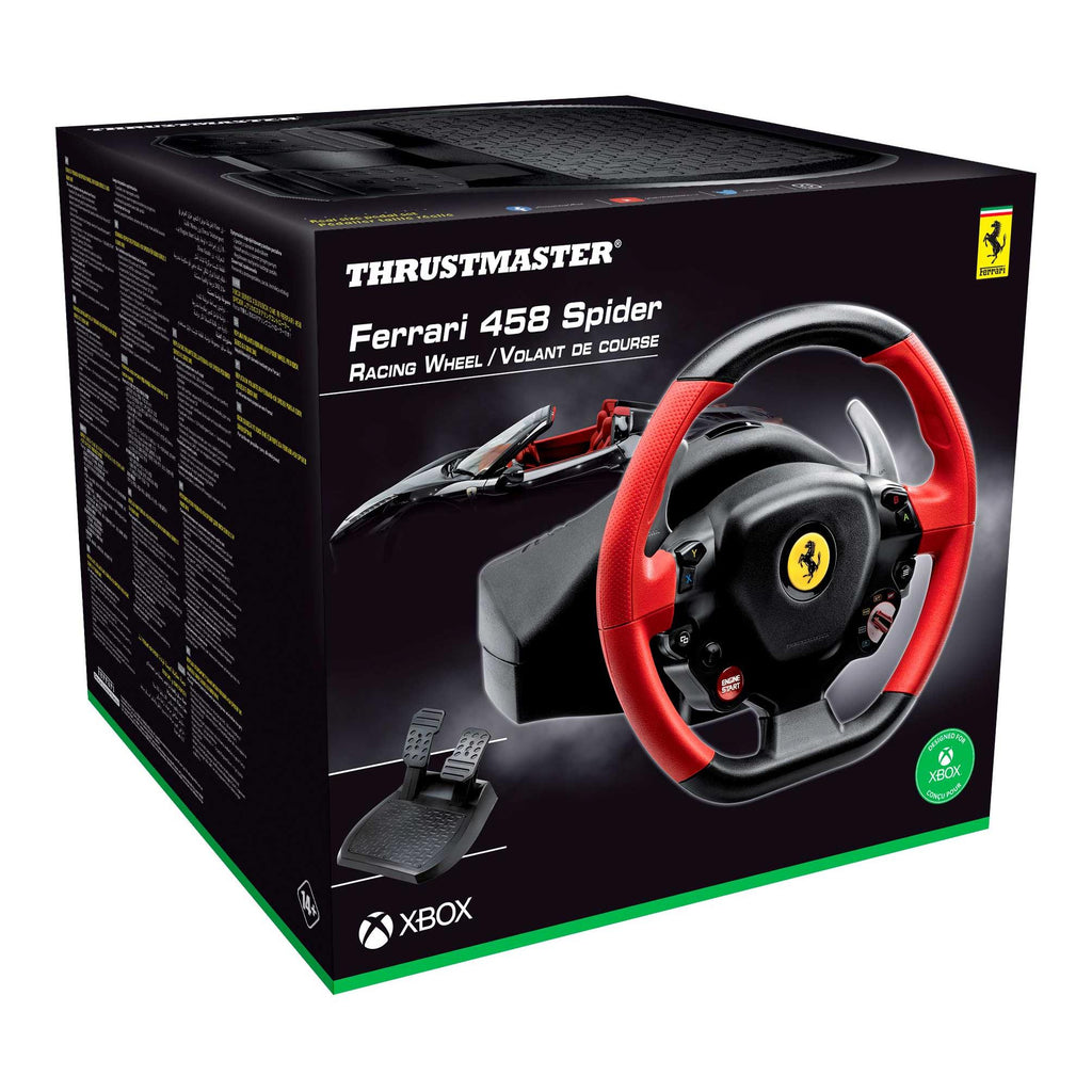 Thrustmaster Ferrari 458 Spider Racing Wheel - JB Hi-Fi