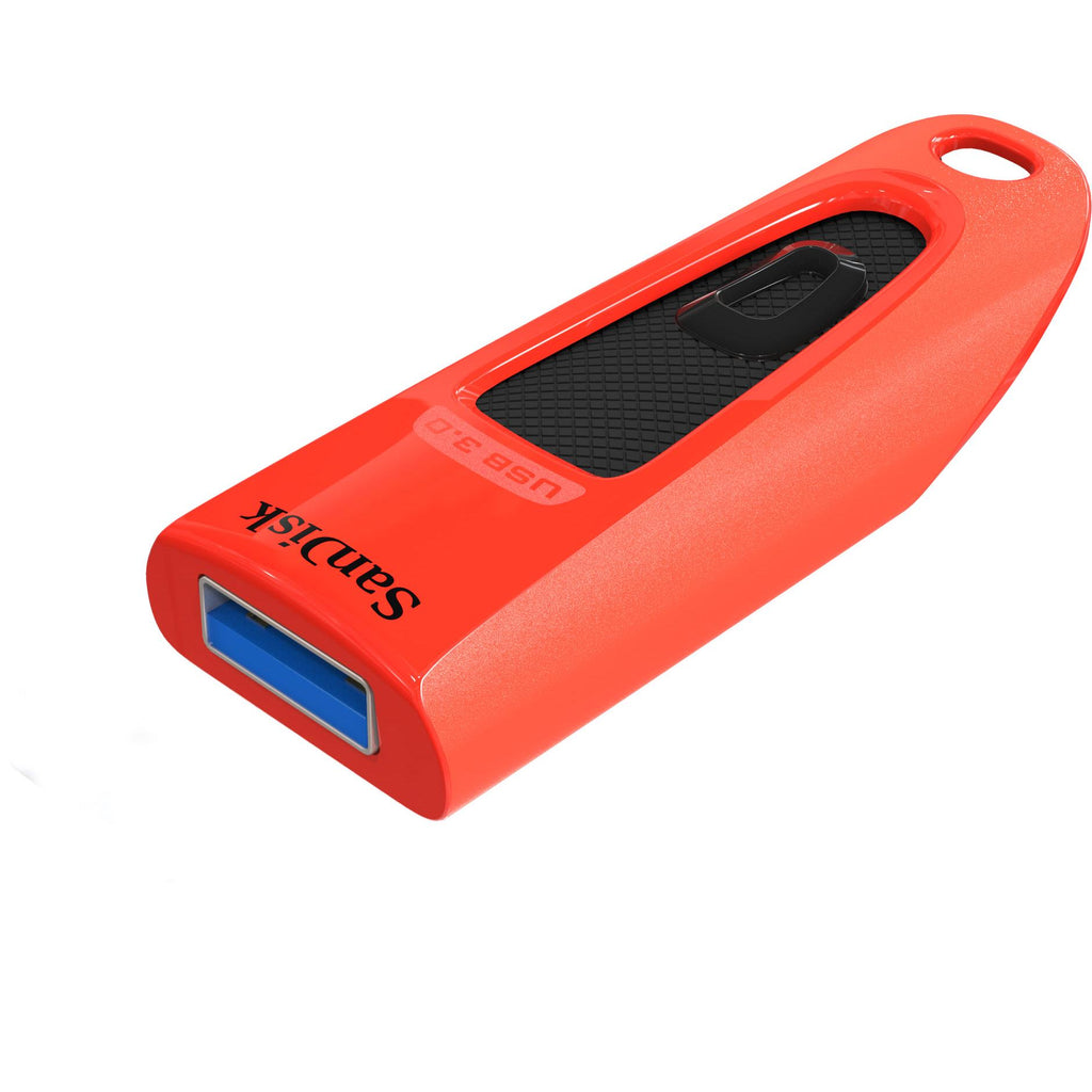 SanDisk Ultra USB 64GB 3.0 Flash Drive (Red) - JB Hi-Fi