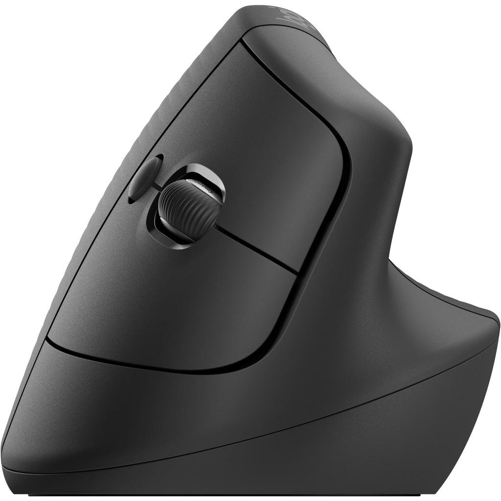 Logitech Lift Vertical Ergonomic Mouse (Graphite) - JB Hi-Fi