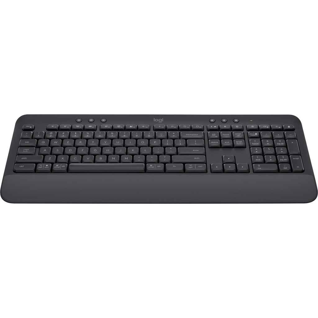 Logitech K650 Signature Wireless Keyboard (Graphite) - JB Hi-Fi