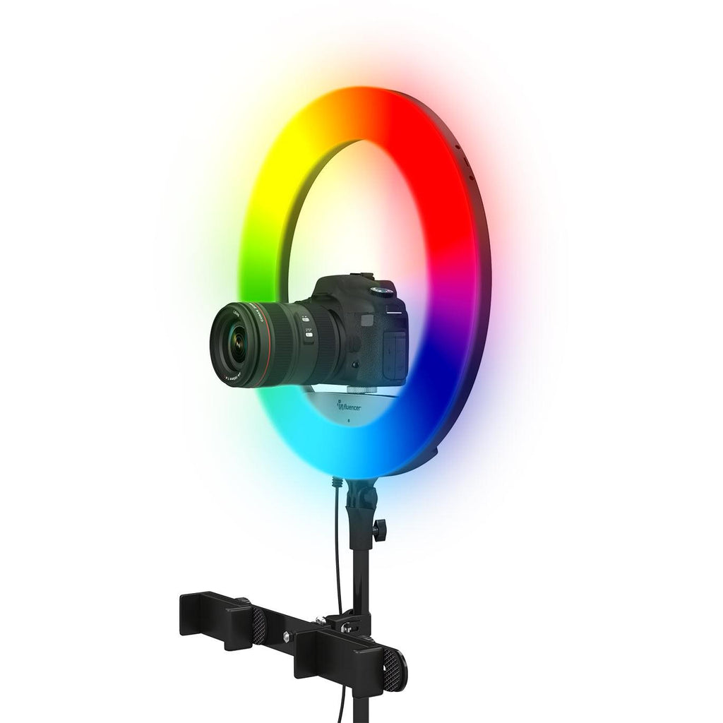 Influencer 14" RGB Ring Light Kit - JB Hi-Fi