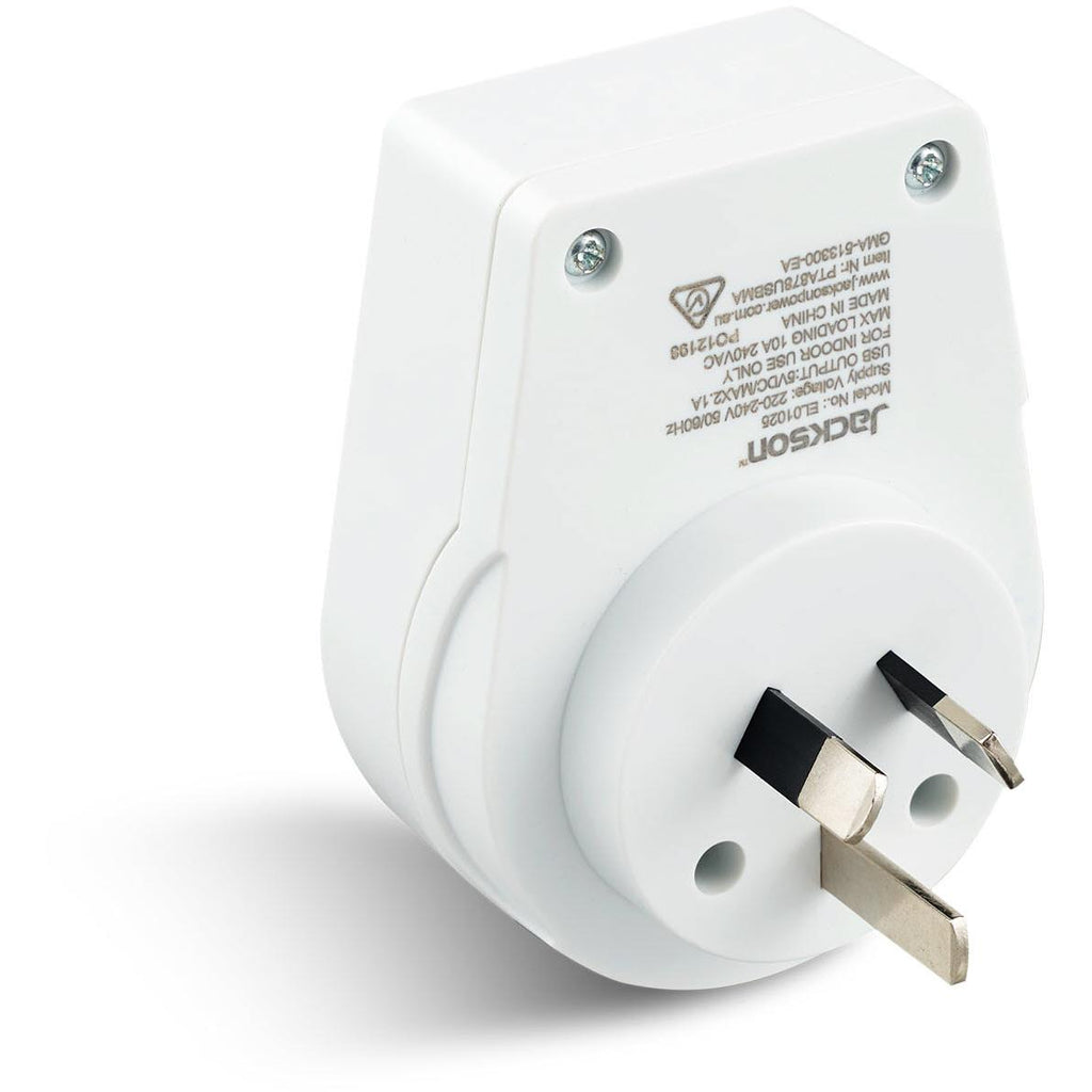 Jackson Inbound Travel Adapter UK & USA Slim - JB Hi-Fi