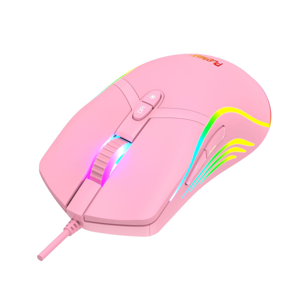 Playmax Pink Taboo RGB Gaming Mouse - JB Hi-Fi