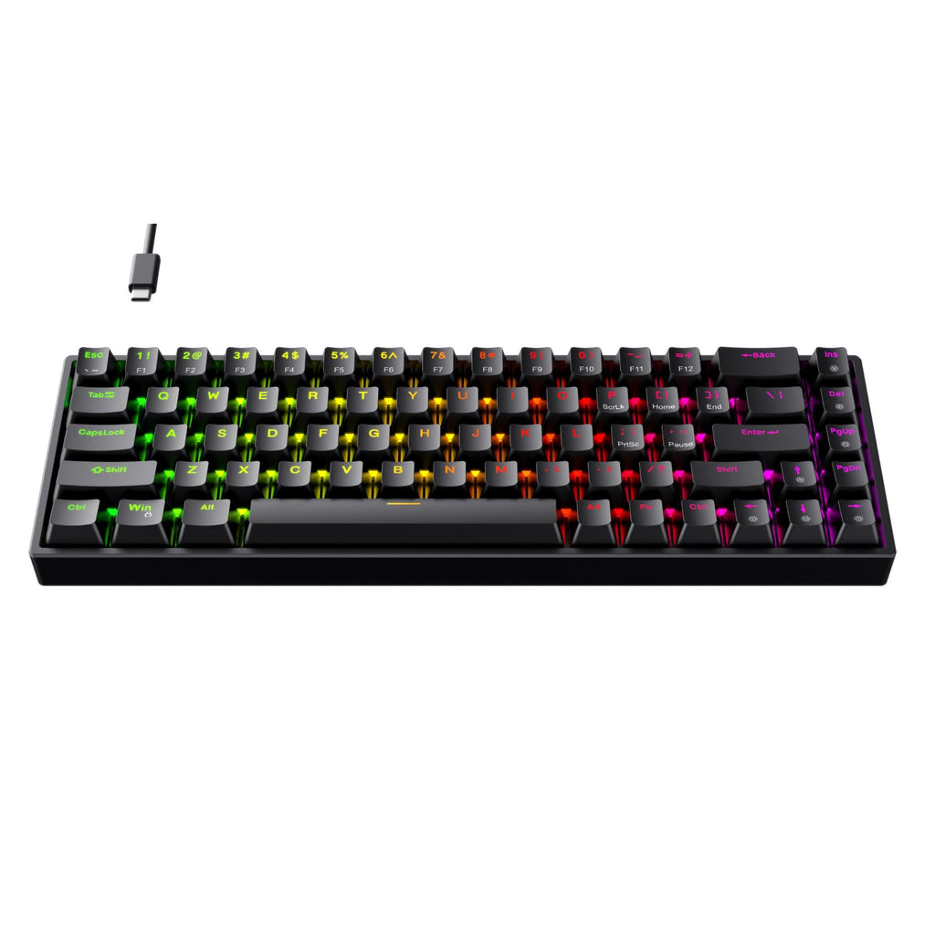 Playmax pro Mini Mechanical Keyboard (Black) - JB Hi-Fi