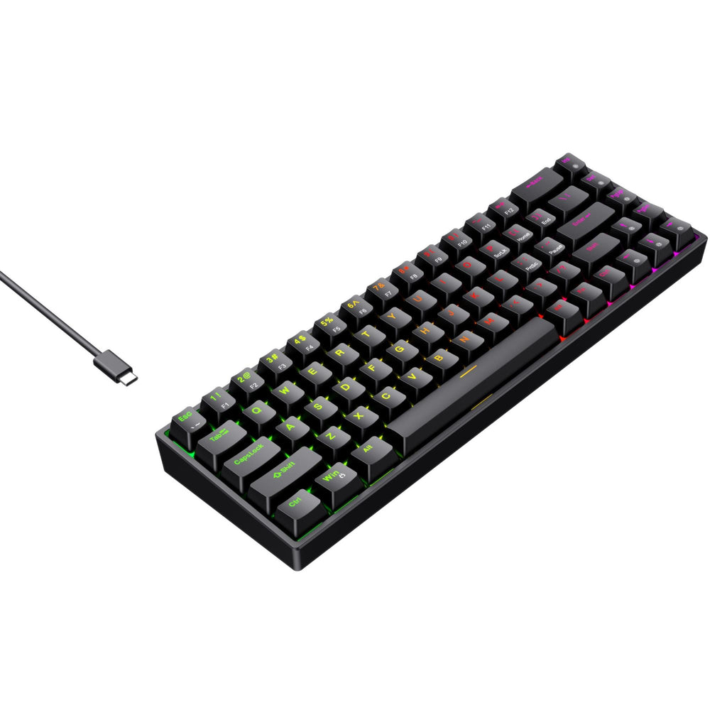 Playmax pro Mini Mechanical Keyboard (Black) - JB Hi-Fi
