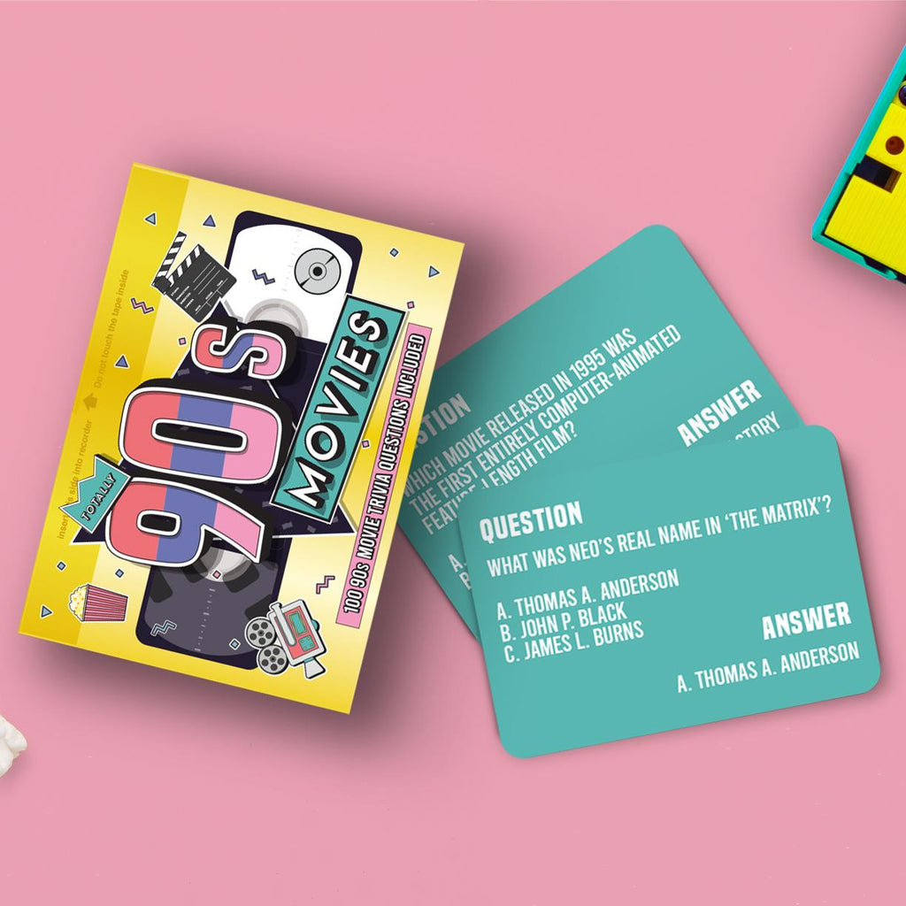 Totally 90's Movie Trivia Cards - JB Hi-Fi