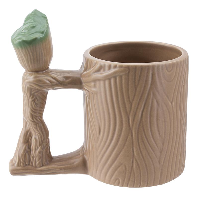 Guardians Of The Galaxy - Groot Shaped Mug - JB Hi-Fi